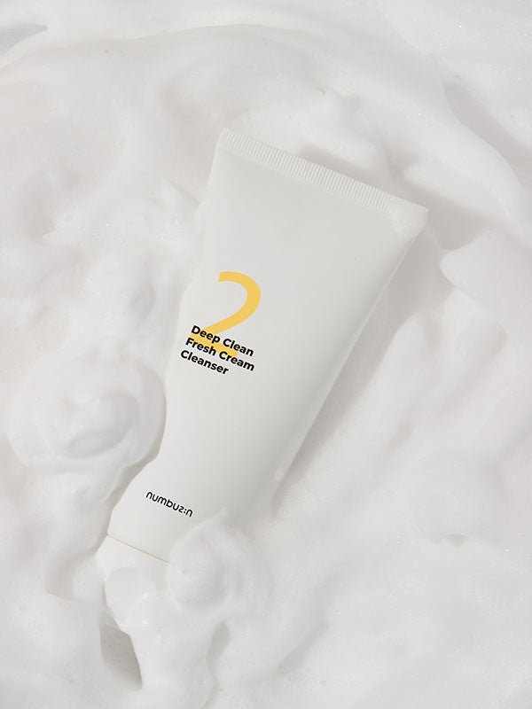 numbuzin No.2 Deep Clean Fresh Cream Cleanser 120ml Korean Skincare ...