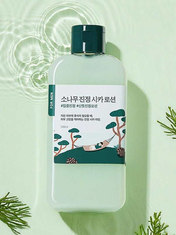 Round Lab For Men Pine Calming Cica Lotion 200ml Lakinza K-beauty